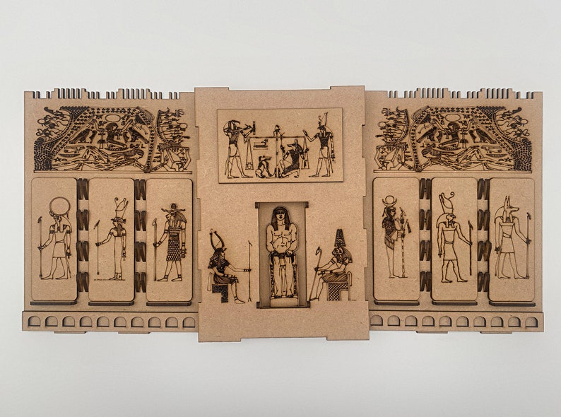 Egyptian Pharaoh's Tomb Book Nook, USB Lights and Glue Your Complete ...