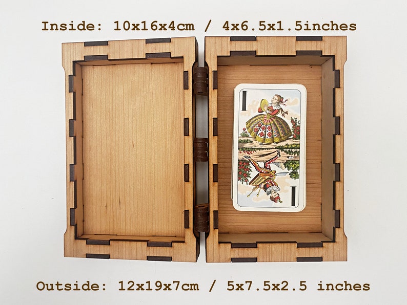 Triple Moon Eye in Pyramid Tarot Deck Box. Tarot Card Sized - Etsy