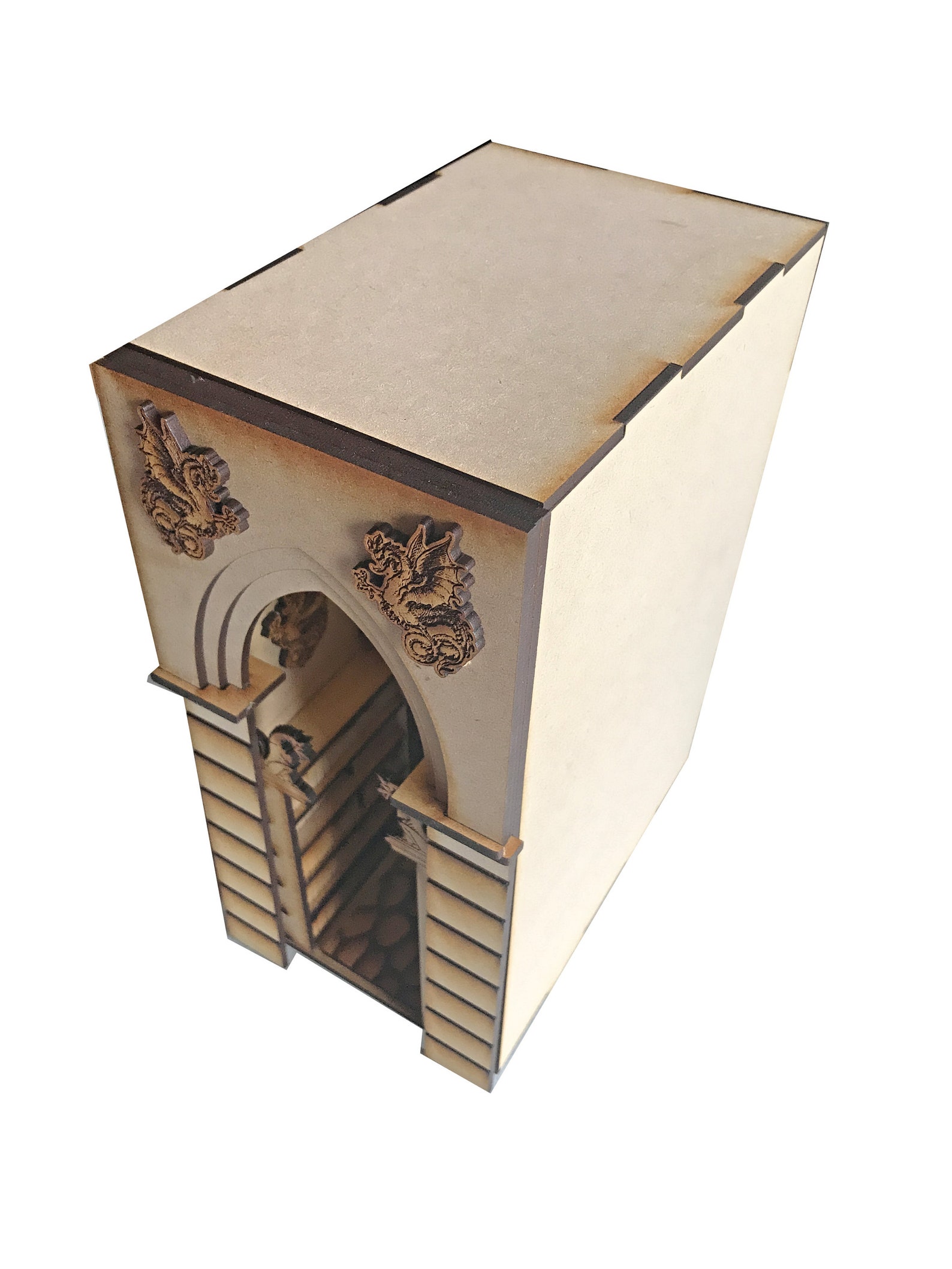 Wizards Library Book Nook Complete Kit With Glue and USB - Etsy