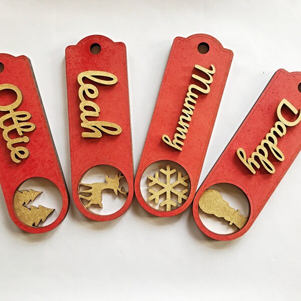 Wooden Log With Names - Etsy