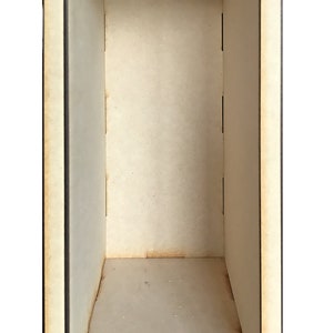 Two Book Nook Blank - 2 Basic Blank Boxes Ready for You to Install Your ...