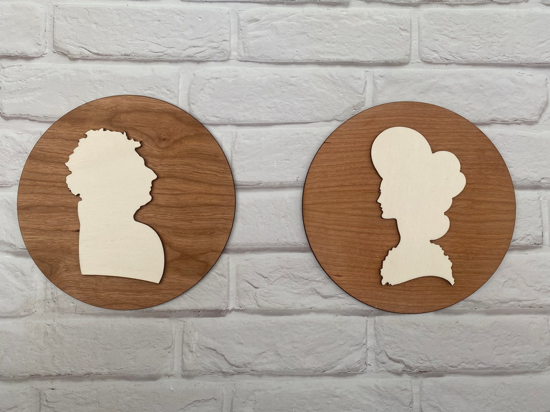 Historic Heads Ladies and Gents Toilet Signs - A Touch of Historic ...