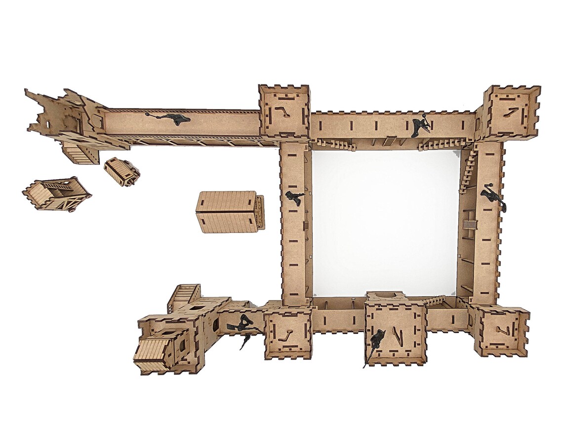 Deluxe Large Wooden Castle Kit That Will Transport Your Child to ...