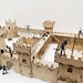 Deluxe Large Wooden Castle Kit That Will Transport Your Child to ...