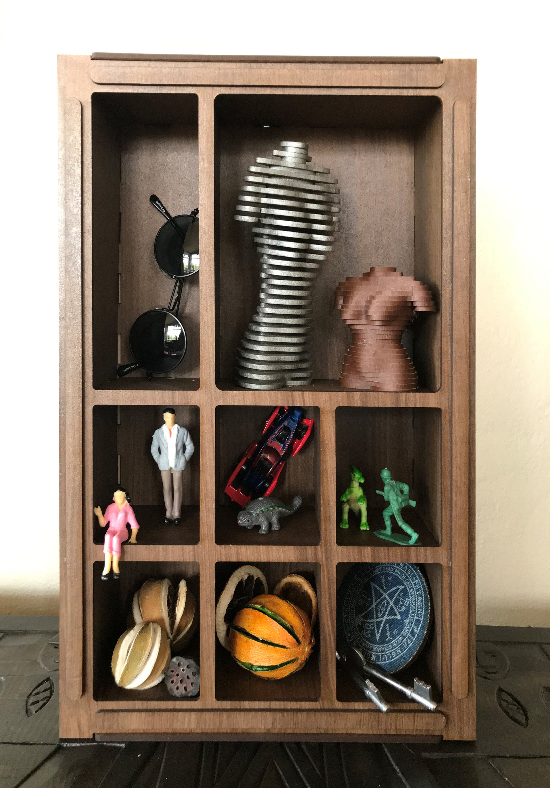 Art Deco Style Curiosity Cabinet for Your Curiosities, Keepsakes and ...