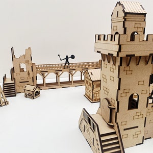 Deluxe Large Wooden Castle Kit That Will Transport Your Child to ...