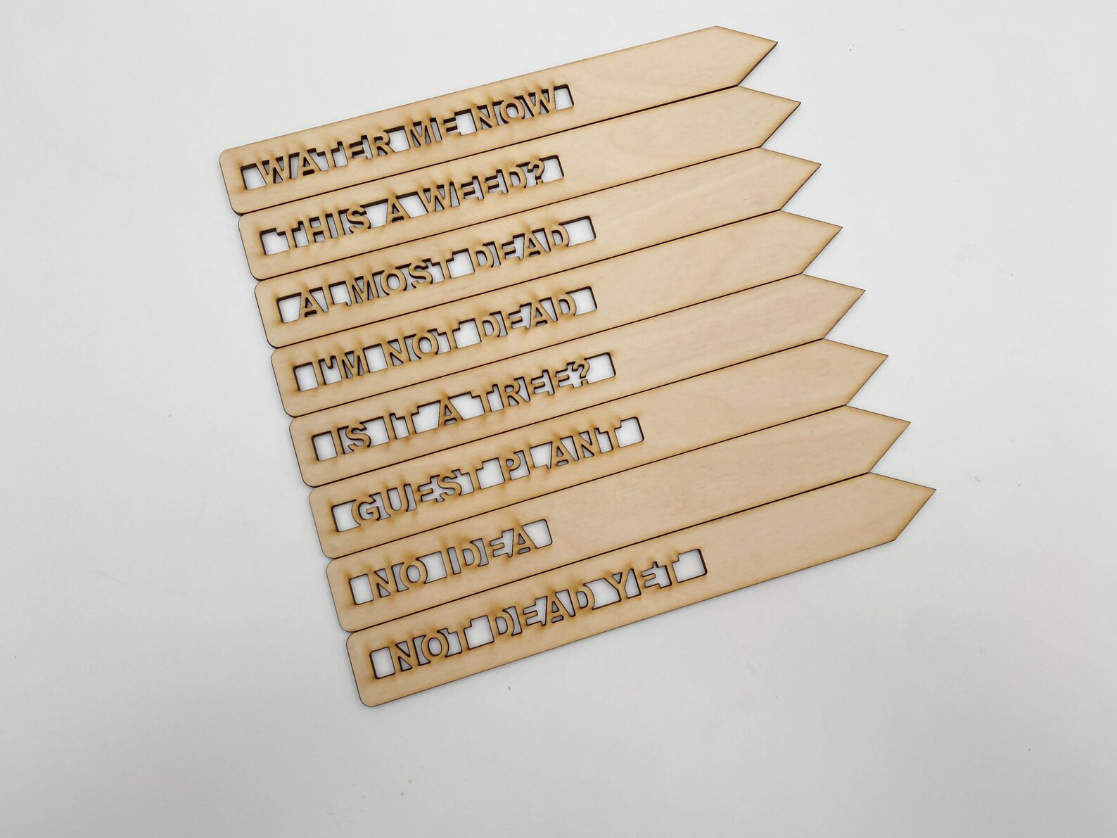 Fun Plant Labels for the Disastrous Gardener in Your Life. | Etsy