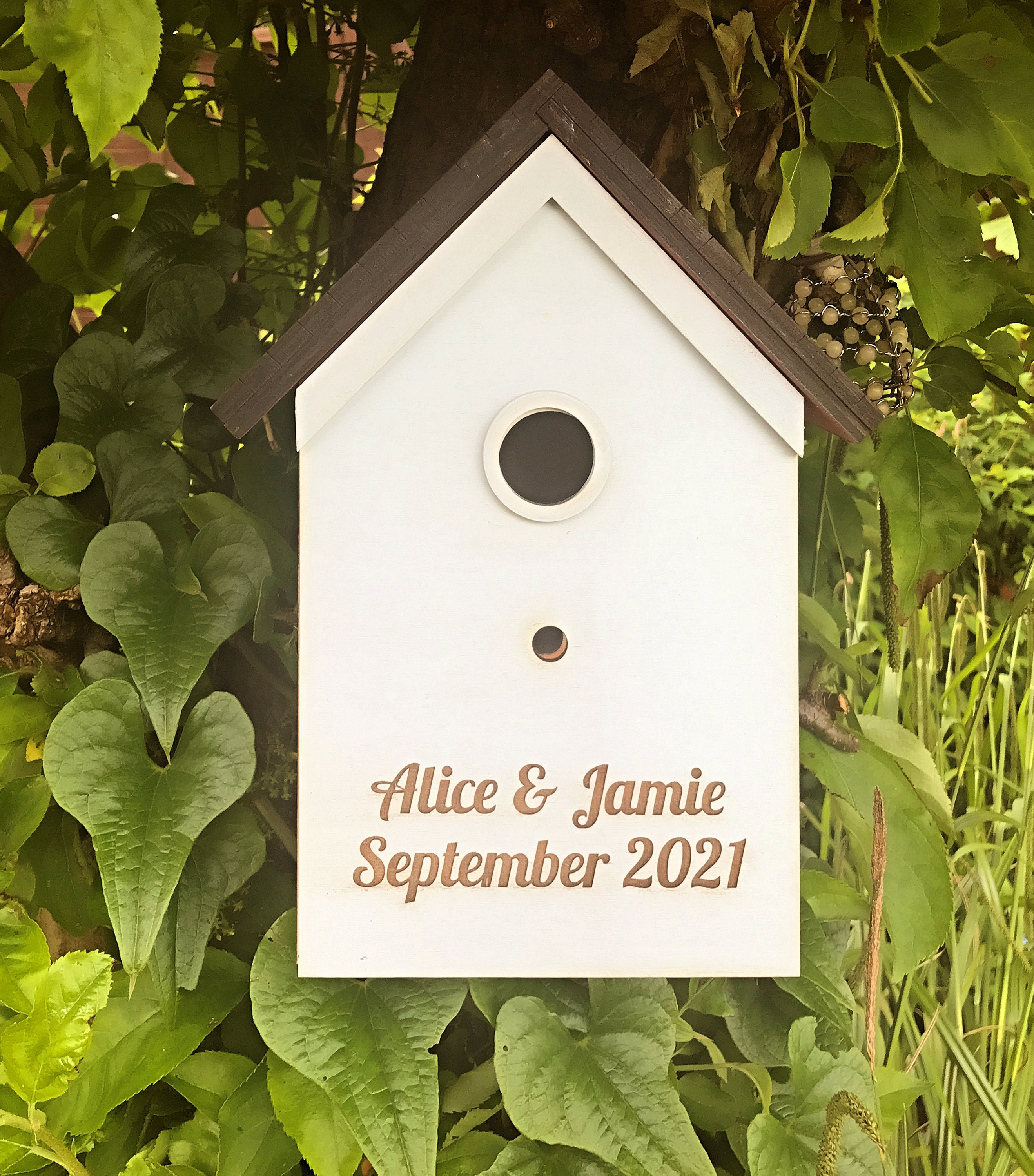 Personalised Custom Bird Bird Box. Lovely Engraved Bird Box. - Etsy