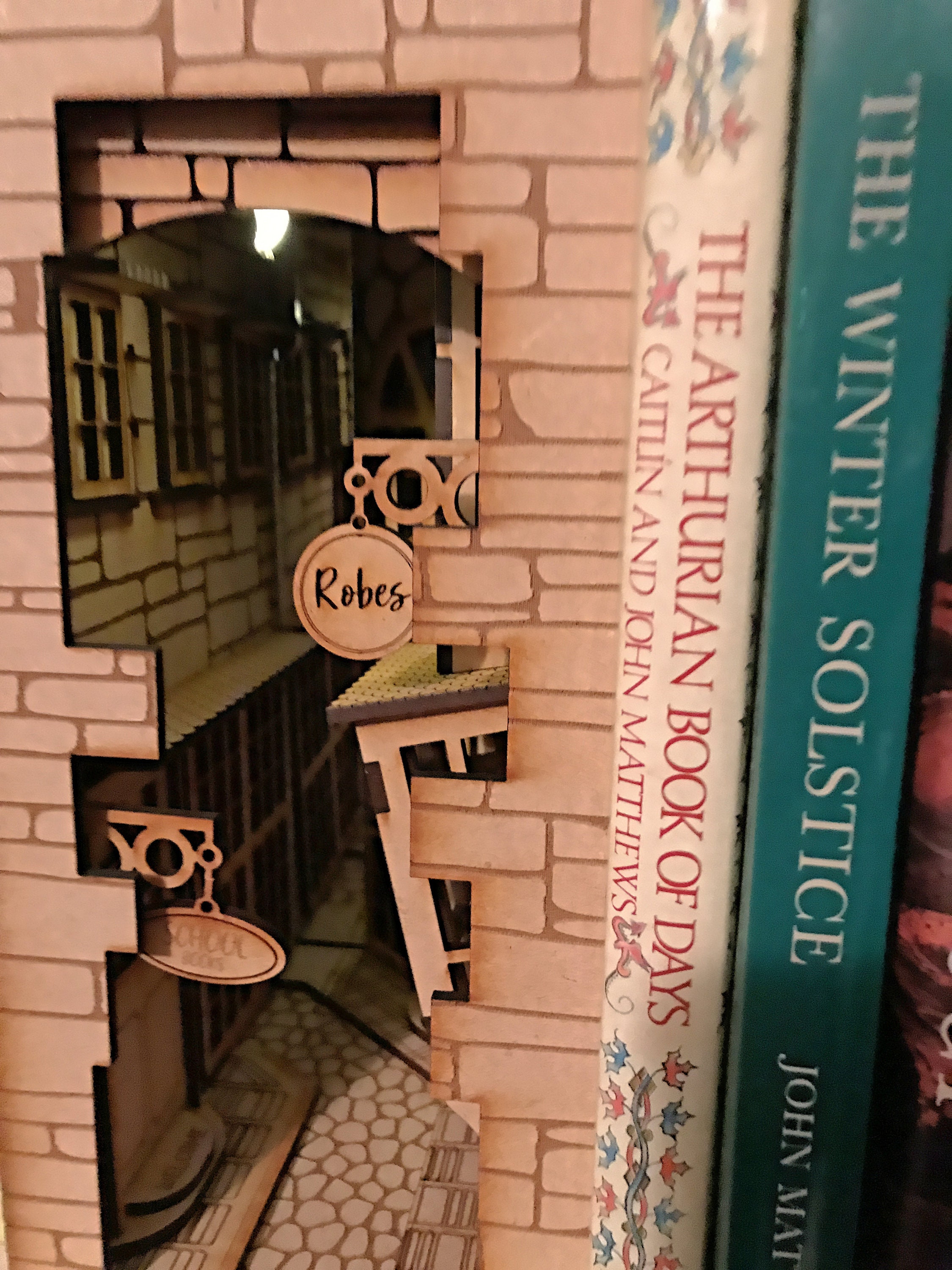 Knockturn Alley With Lights Complete Kit Book Nook Kit No | Etsy