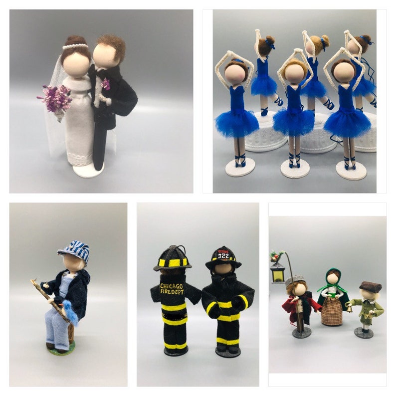 Custom Clothespin Ornaments - Made to Order - Etsy