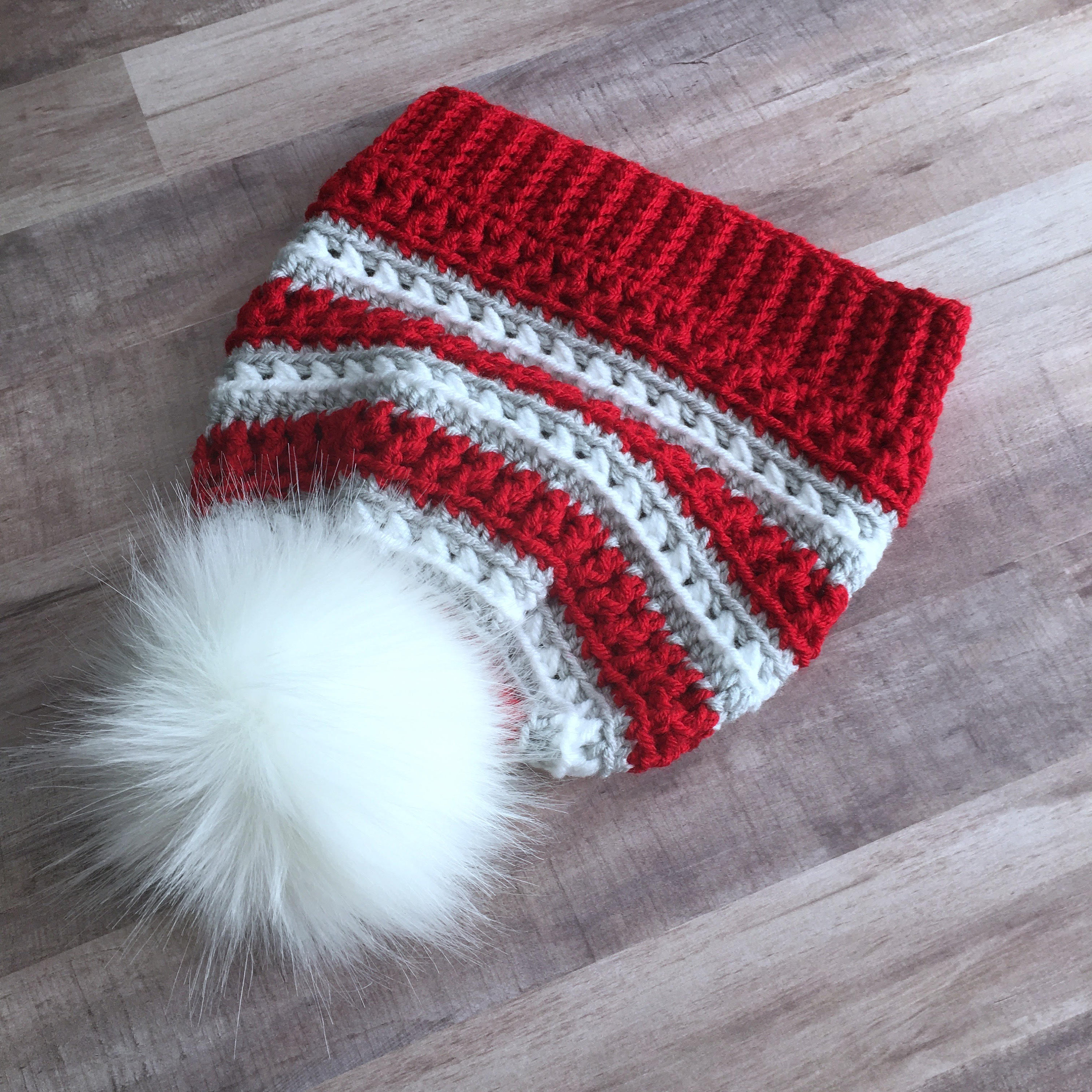 Red Pom Pom Beanie Baby Pom Pom Hat Beanies for Women - Etsy España