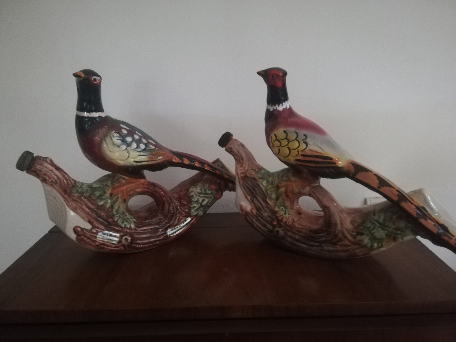 Pheasants, Slip Liquor Bottles From the 70s/80s - Etsy