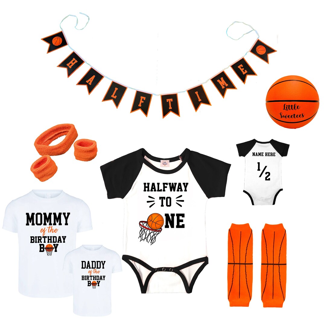 Matching Family Basketball Shirts Half Way to One Complete Outfit With ...