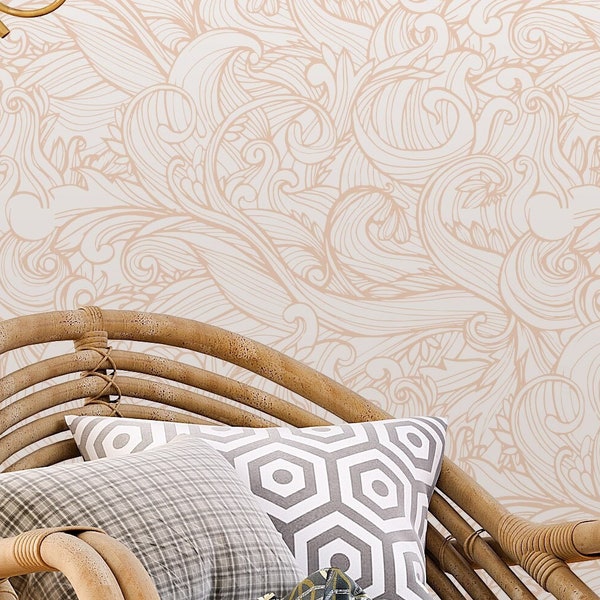 Surf Waves Wallpaper - Etsy