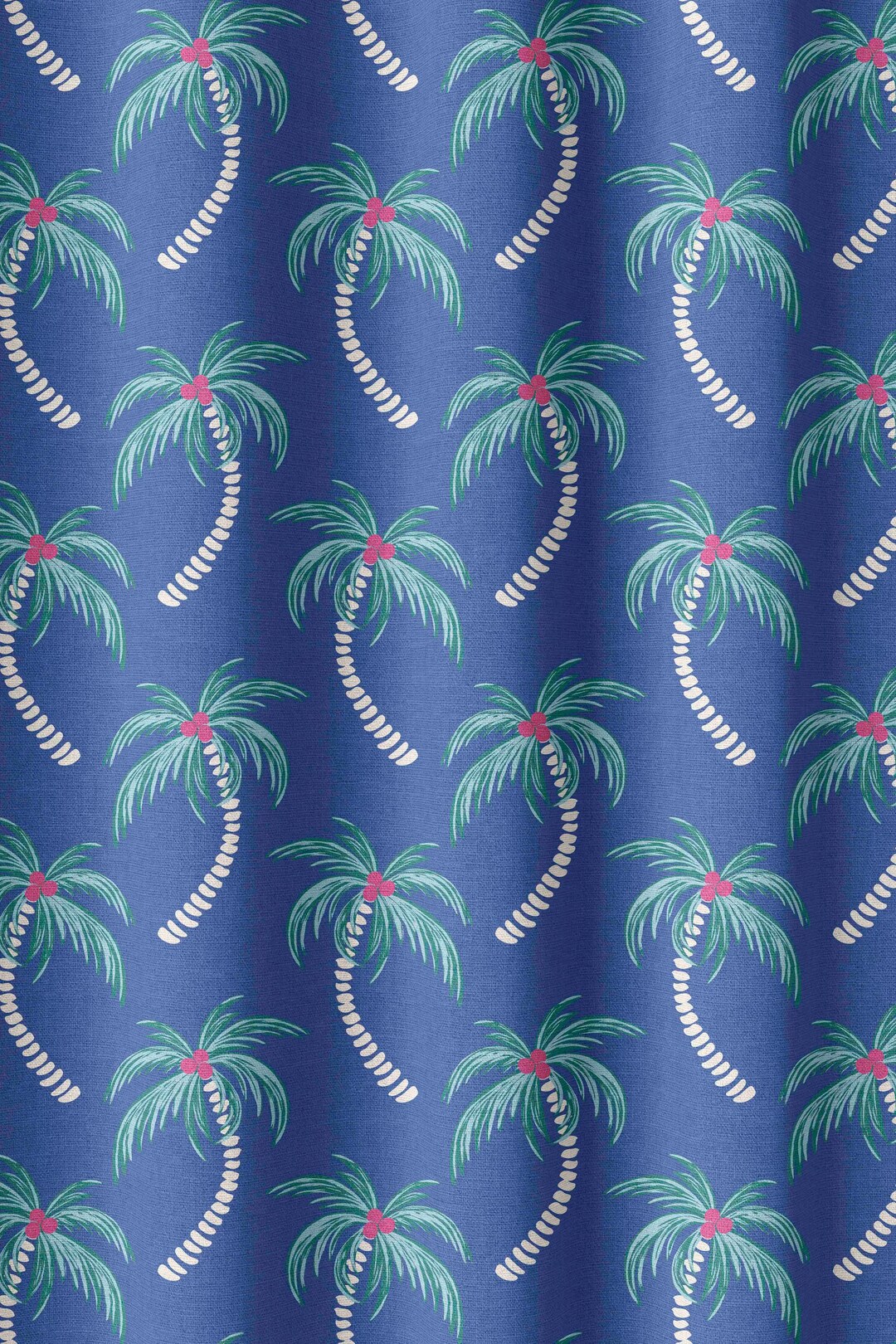 Tropical Palm Trees Fabric by the Yard - Pattern Fabric for Home ...