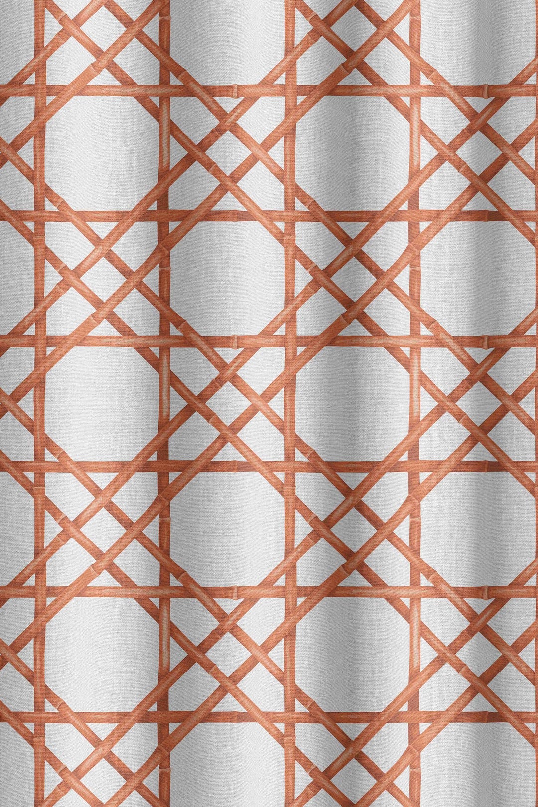 Cane Weave Bamboo Fabric by the Yard - Pattern Fabric for Home Projects ...