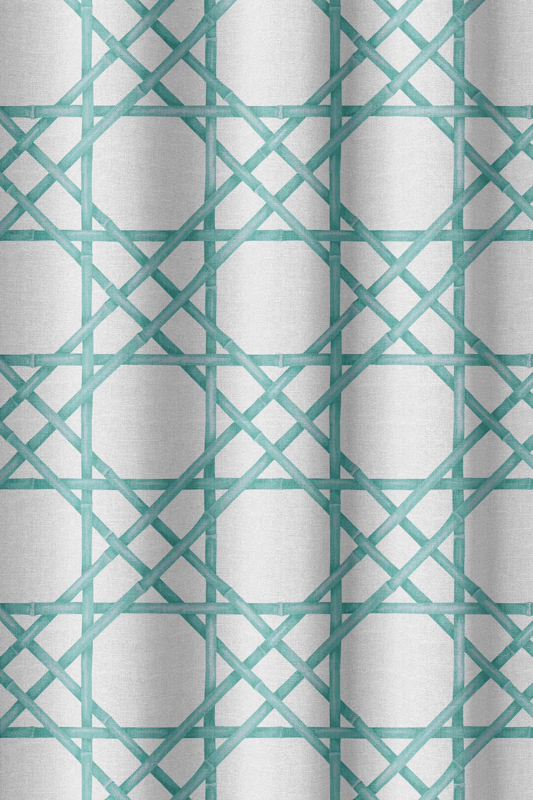 Cane Weave Bamboo Fabric by the Yard - Pattern Fabric for Home Projects ...