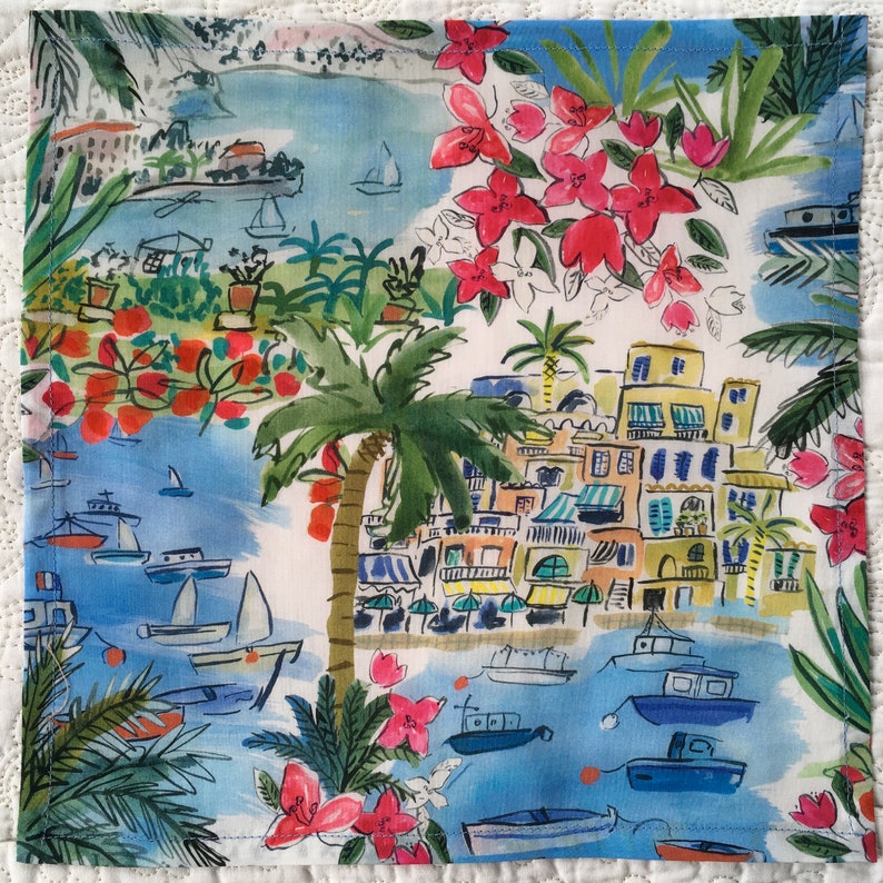 Liberty London Tana Lawn Luxury Handkerchief Cape Vista Love Liberty ...