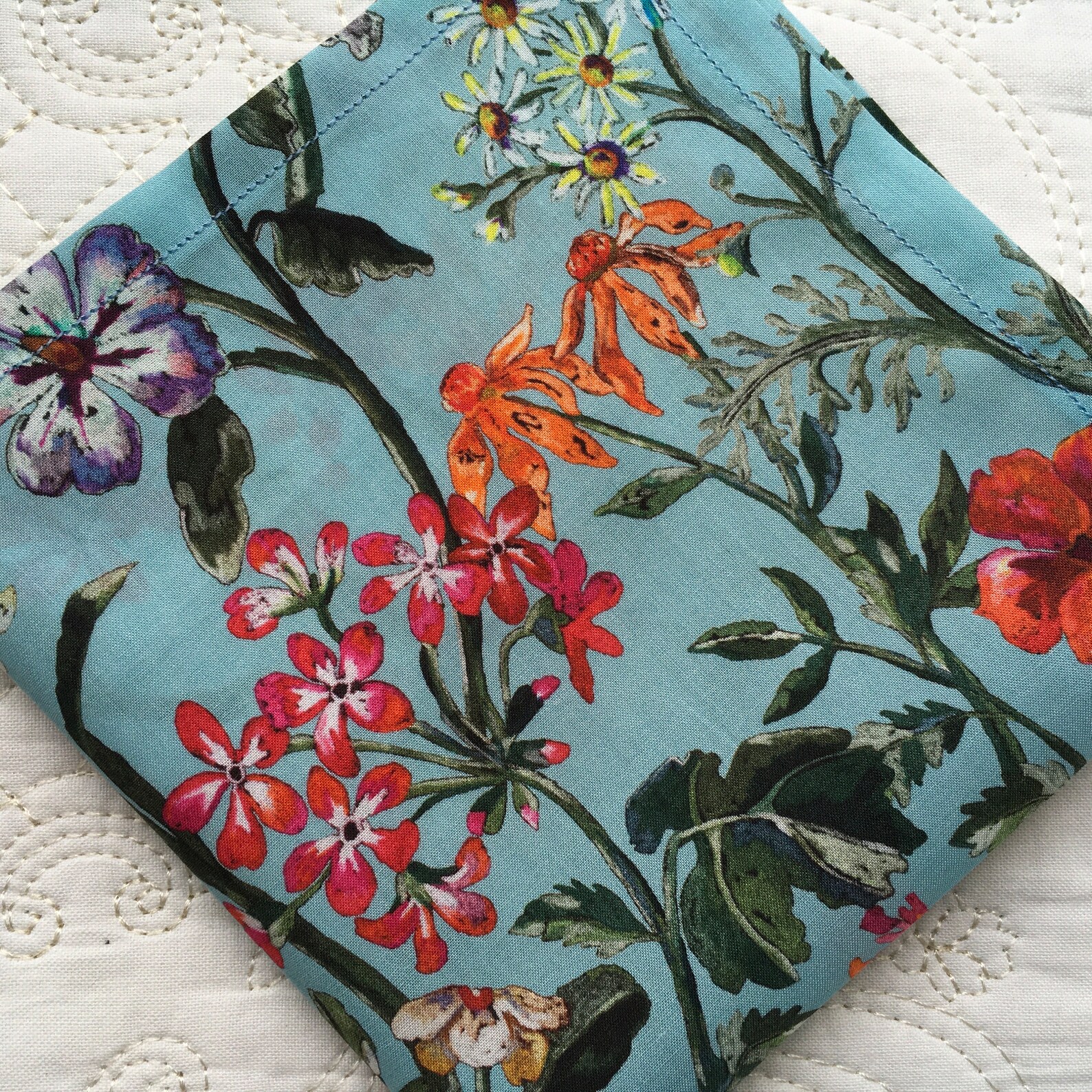 Liberty London Tana Lawn Handkerchief Hanky - Lockwood- Love Liberty ...