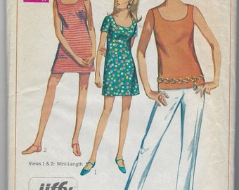 Retro 1968 Dress - Etsy