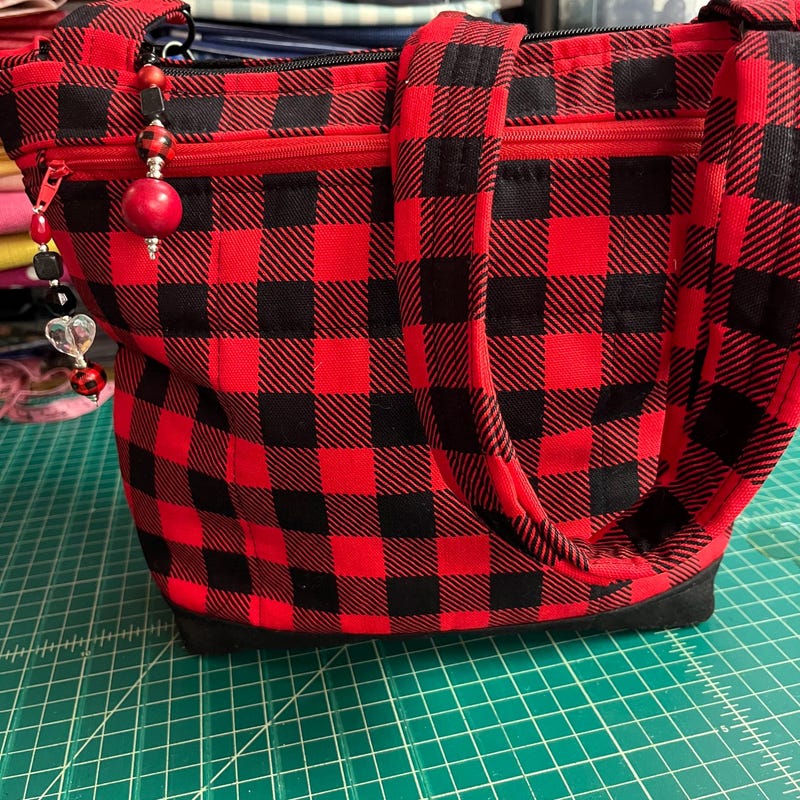 Buffalo Check Beads - Etsy