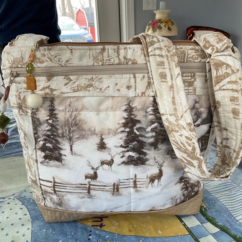 Winter Scene Handbags - Etsy