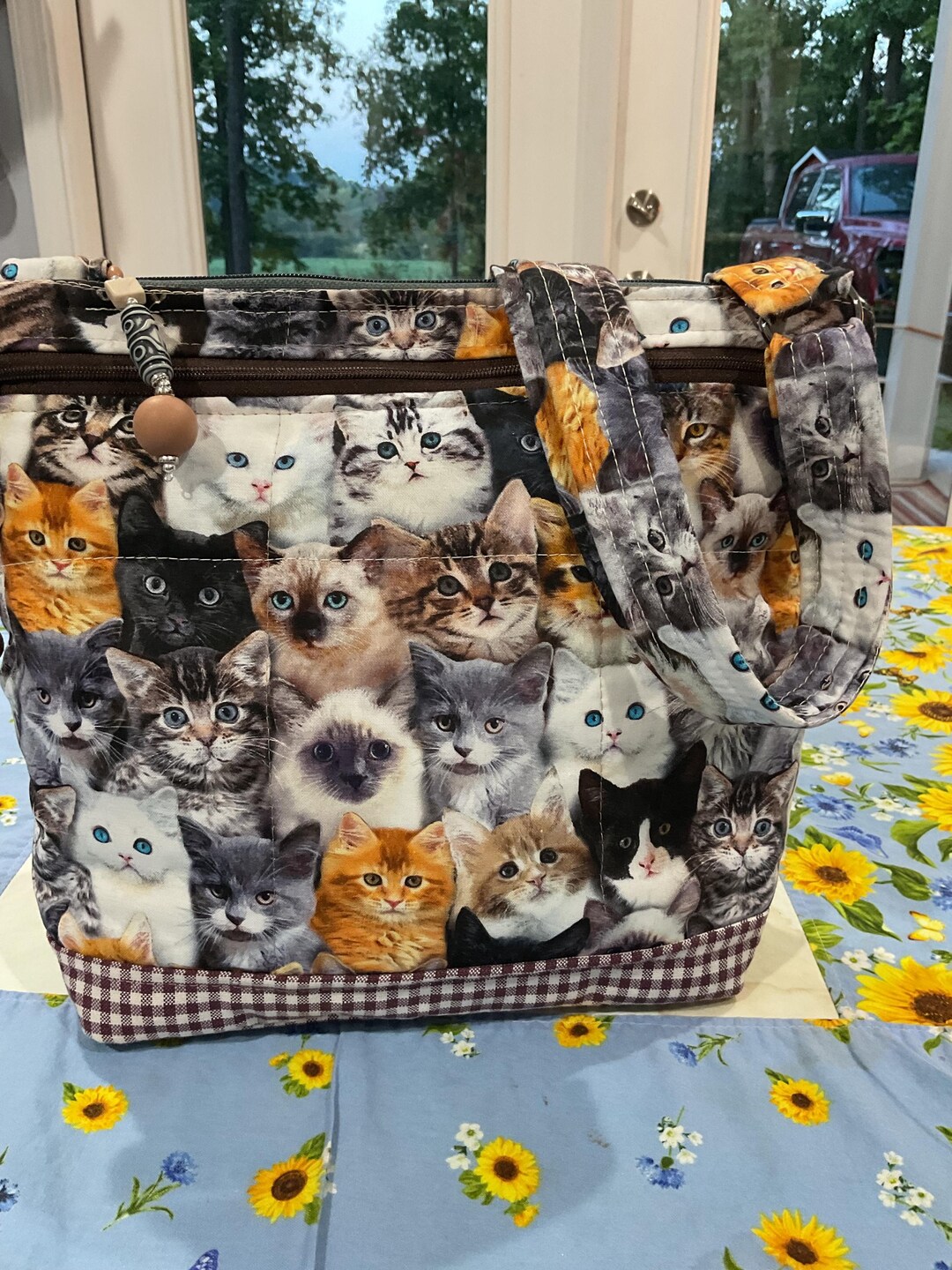 Wonderful Kittens Crossbody or Shoulder Adjustable Strap Fabric Purse ...