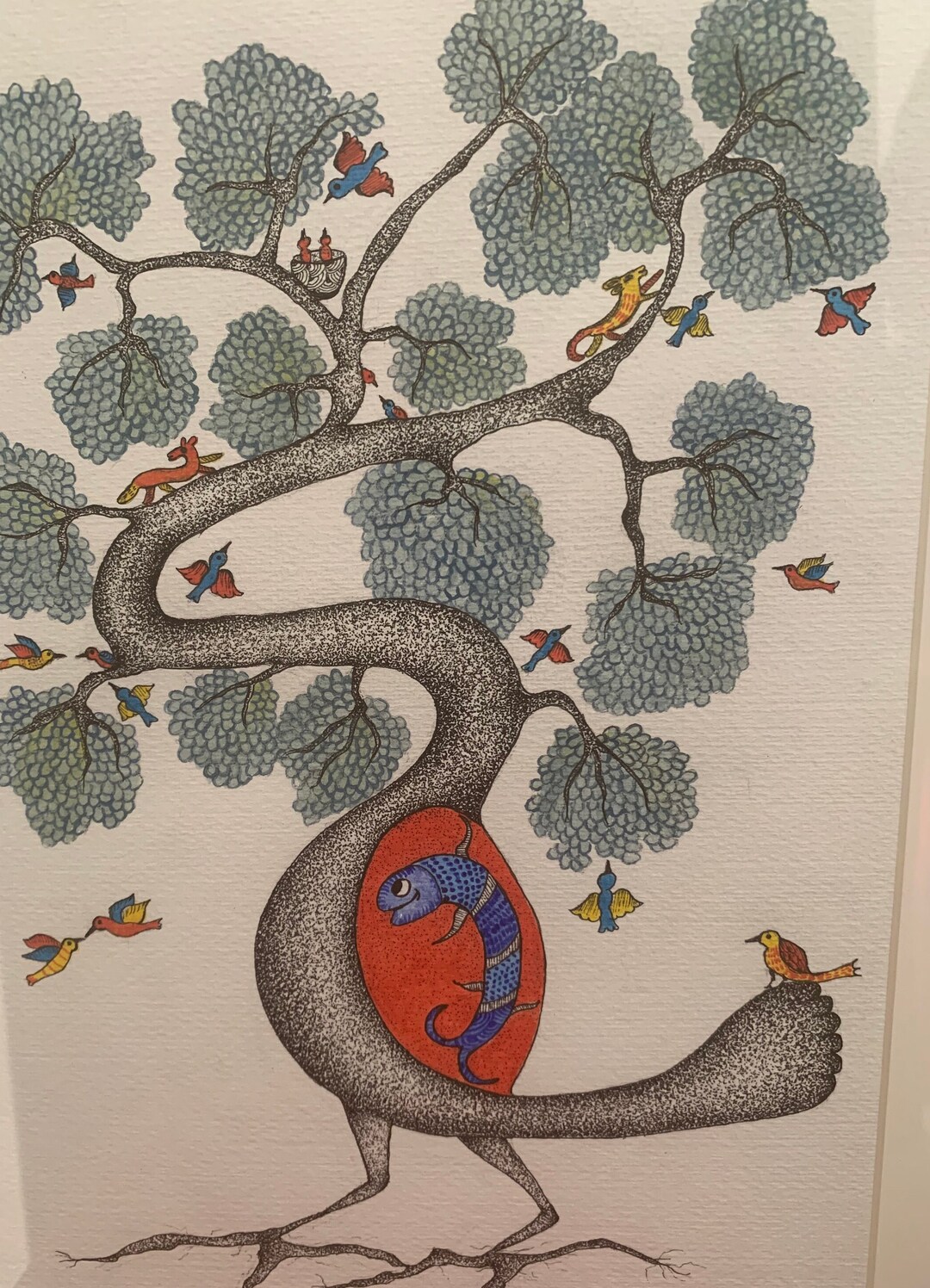 Harmony-in Gond Folk Art Style - Etsy