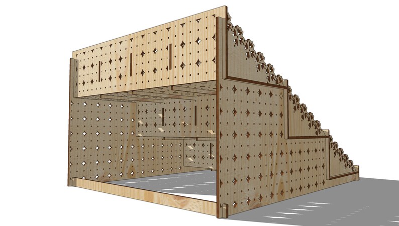 Laser files retail display craft fair display showcase | Etsy