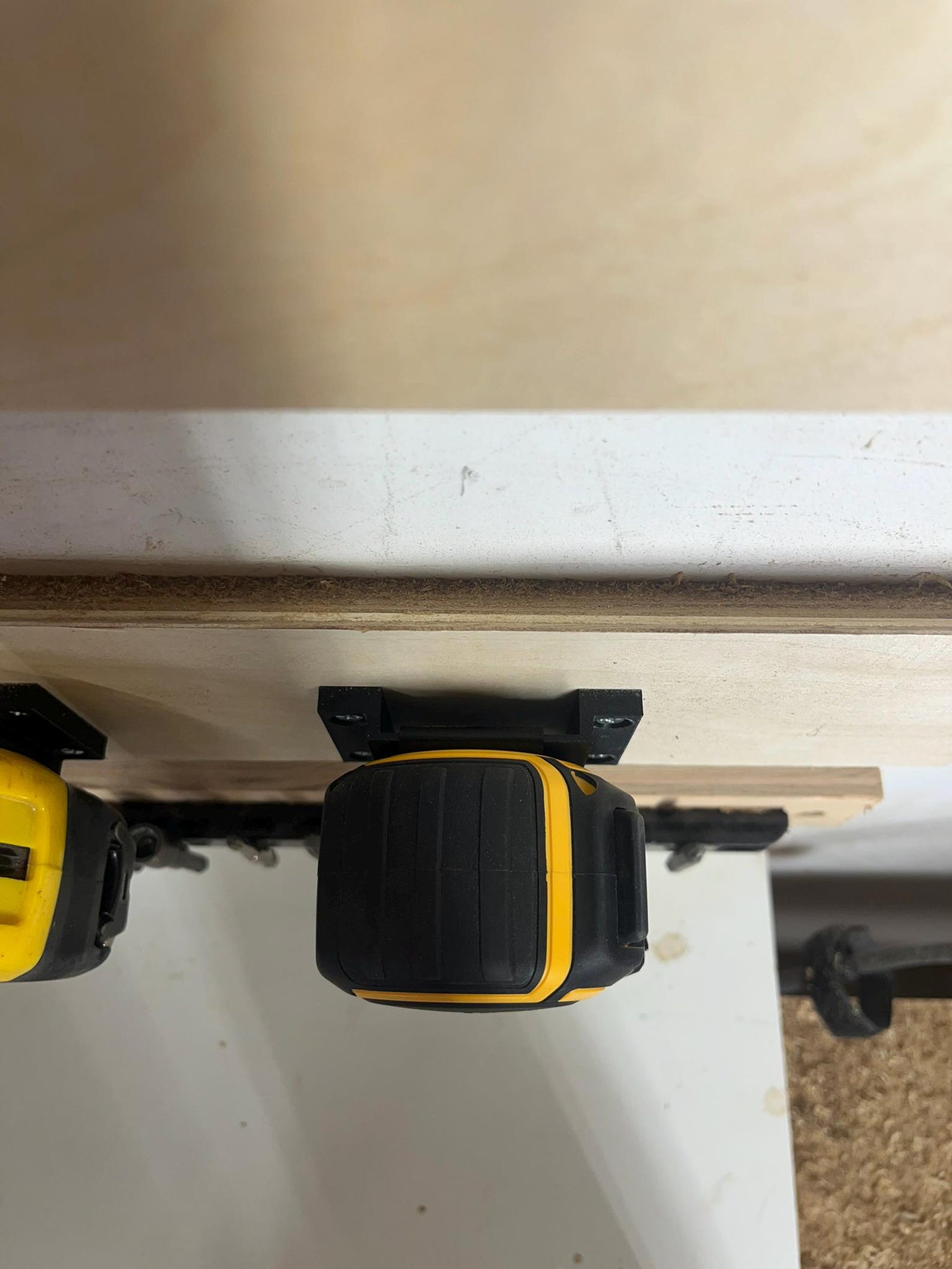 Tape Measure Mount / 3D Printed Tape Measure Holder / Mountable Tape ...