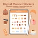 Cute 2025 Spring Digital Planner Stickers for Goodnotes Kawaii Digital ...