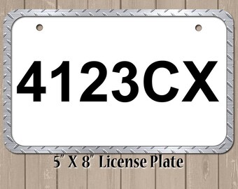 Custom Atv Utv Plate - Etsy