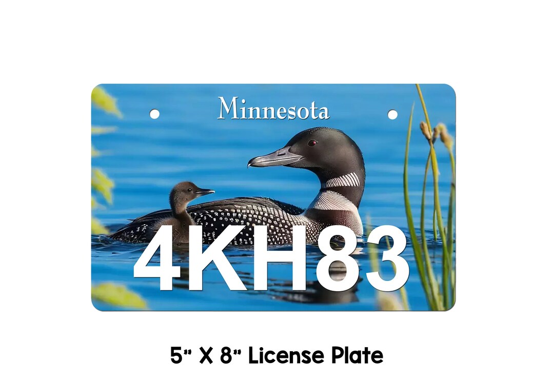 Minnesota Utv License Plate Atv Plate ATV License Plate Personalized ...