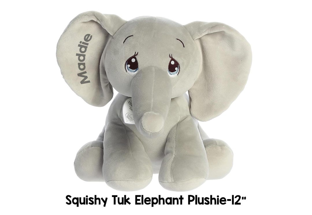 Precious Moments Squishy Tuk Elephant Baby Elephant Personalized Item ...
