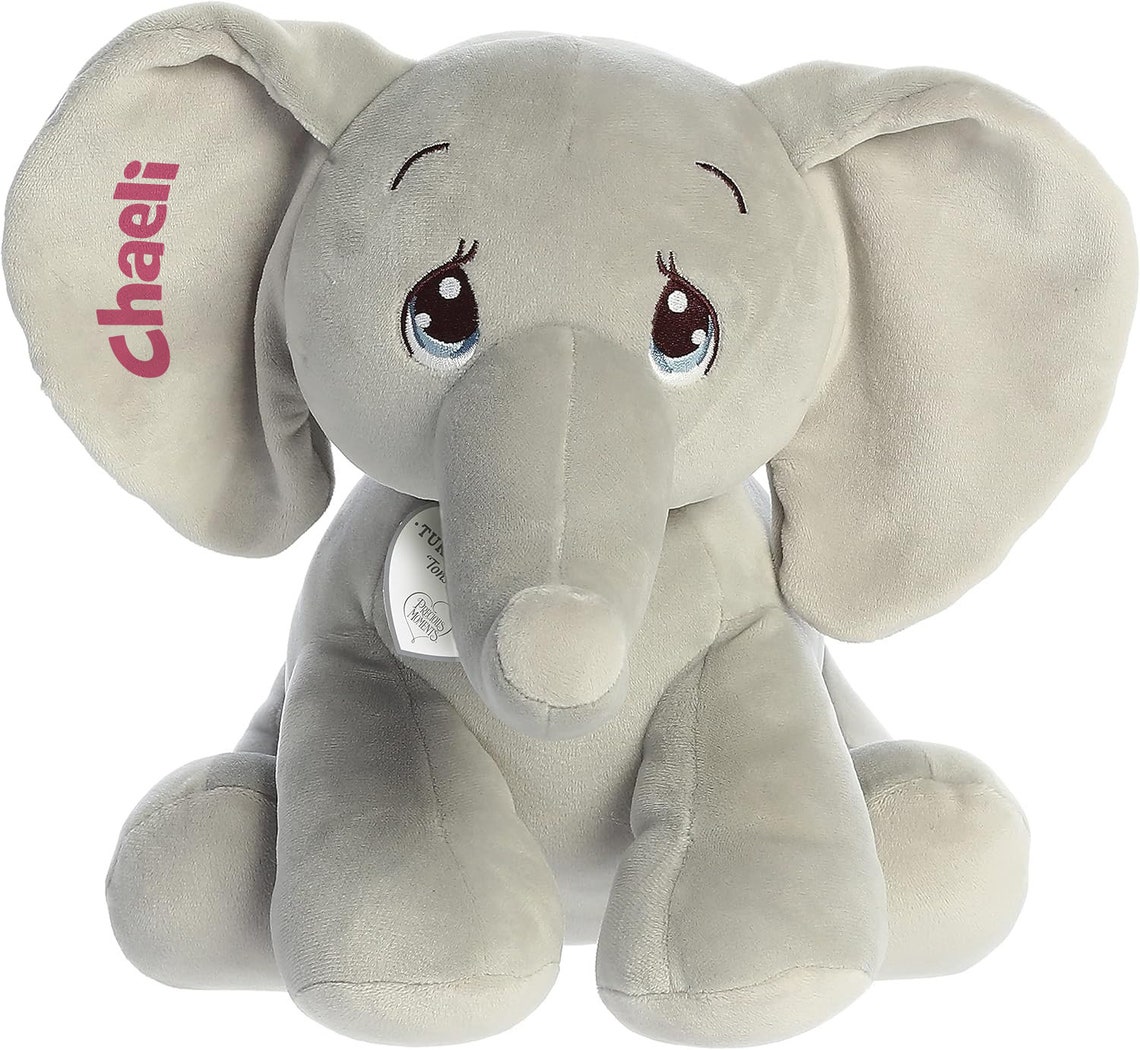 Precious Moments Squishy Tuk Elephant Baby Elephant Personalized Item ...