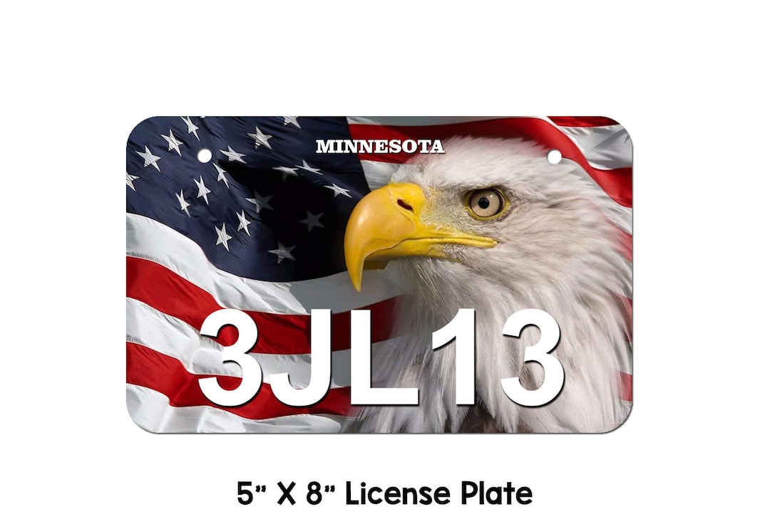 Minnesota ATV/UTV Sxs License Plate Personalized Atv Plate, Minnesota ...
