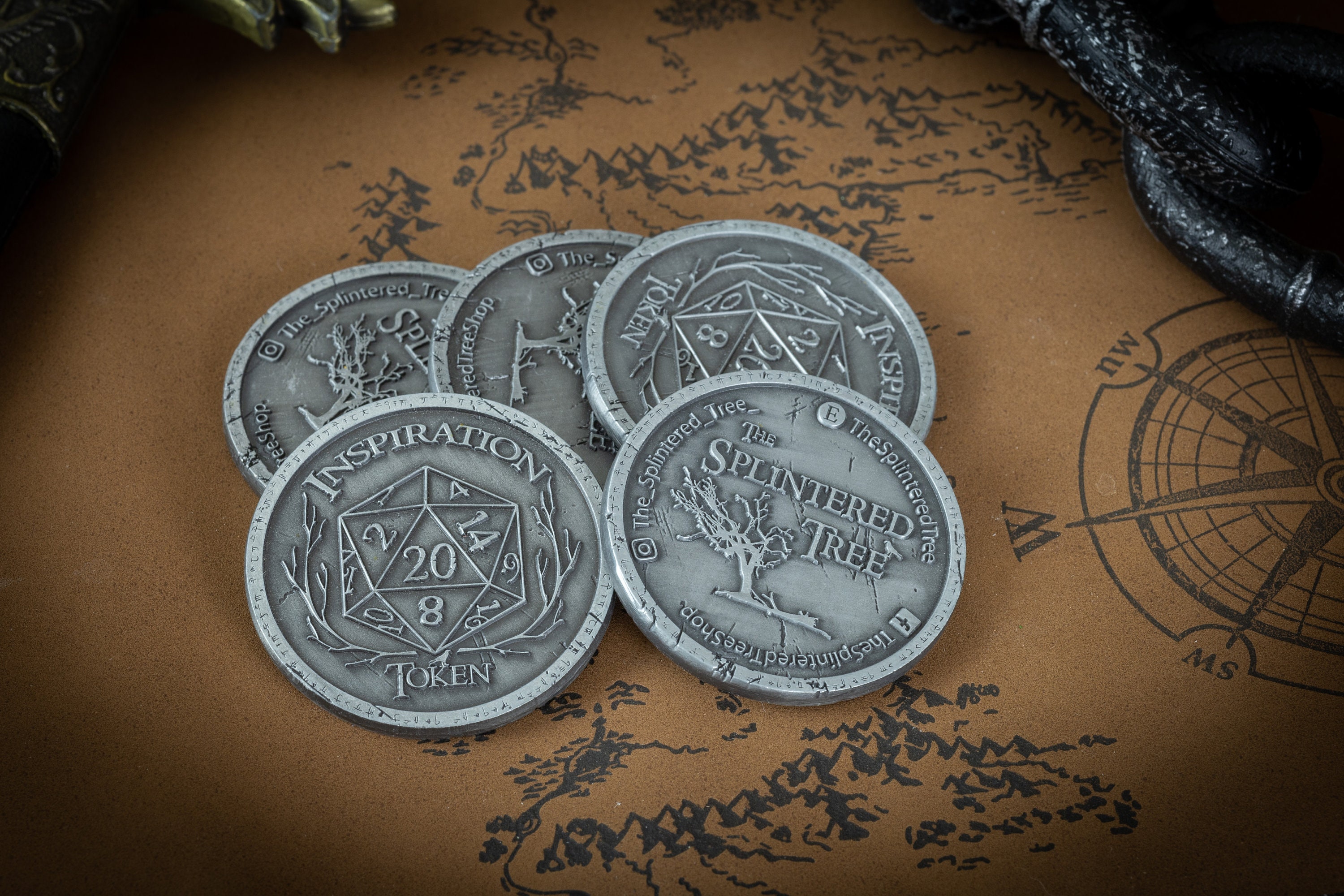 Metal Inspiration Tokens - Etsy