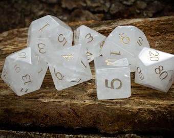 Crystal Rpg Dice - Etsy