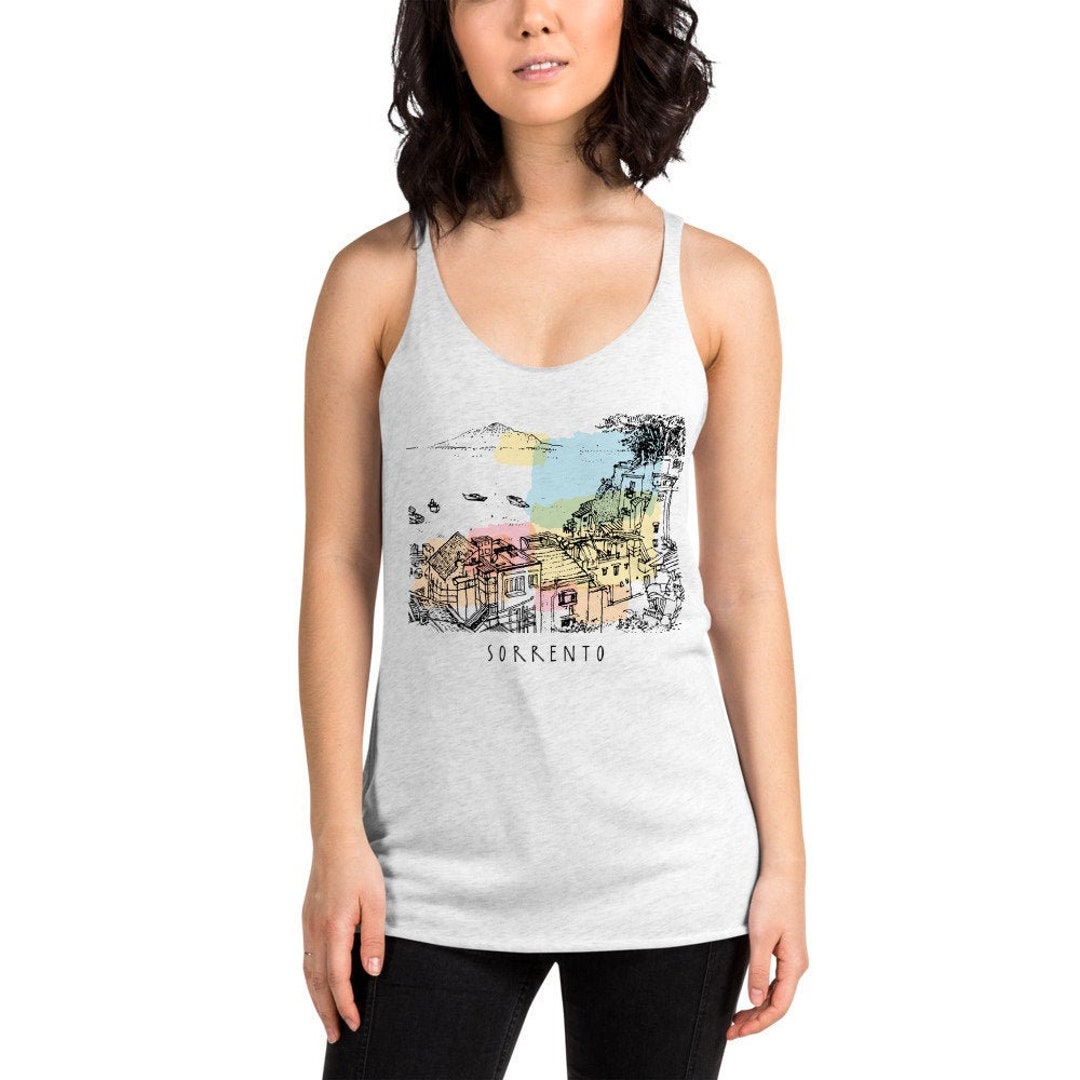 Italian Tank, Sorrento Italy Tank Top, Italy Gift, Italy Souvenir ...