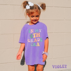 In My 4th Grade Era Shirt, Fourth Grader Day of Girl Boy Back to School ...