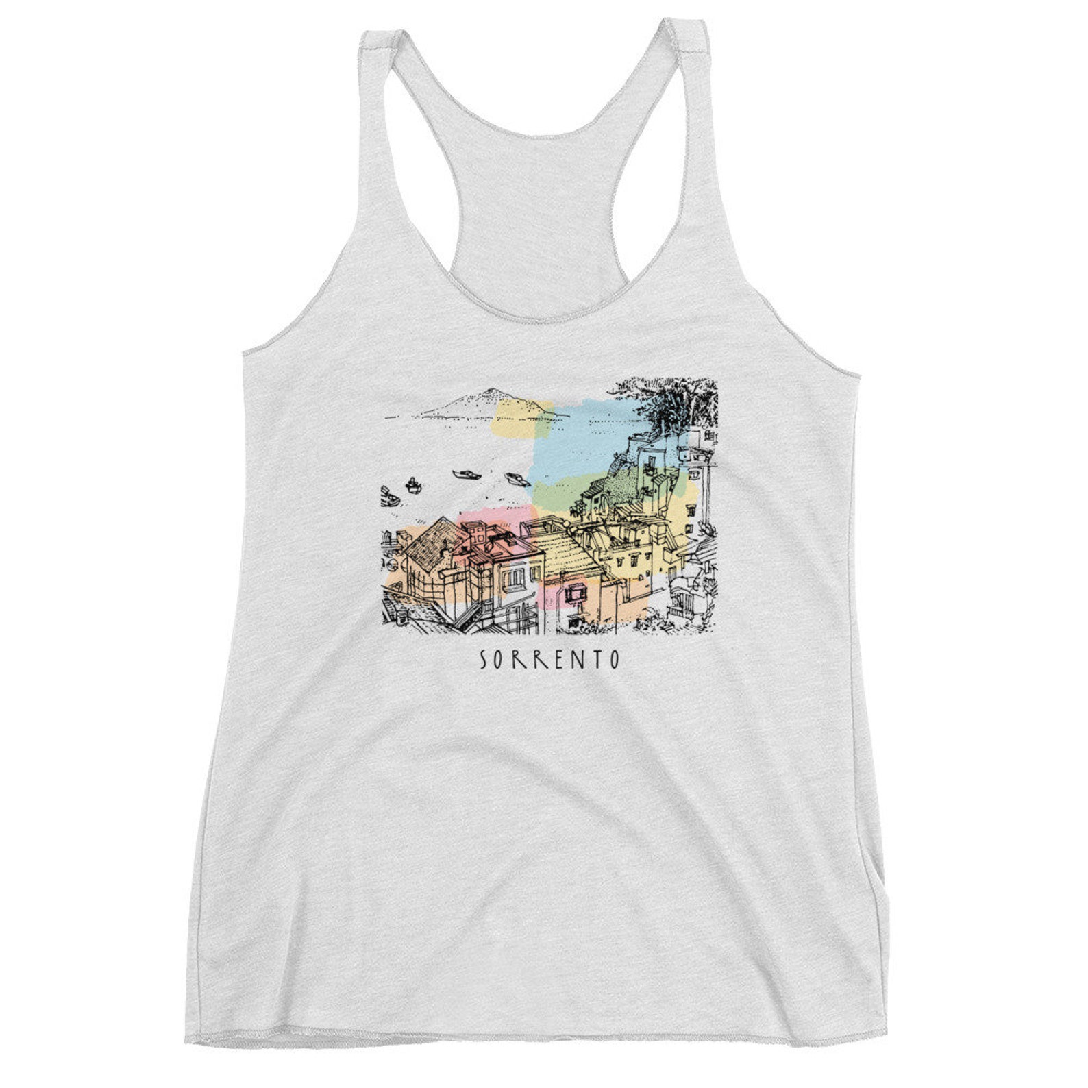 Italian Tank Sorrento Italy Tank Top Italy Gift Italy - Etsy