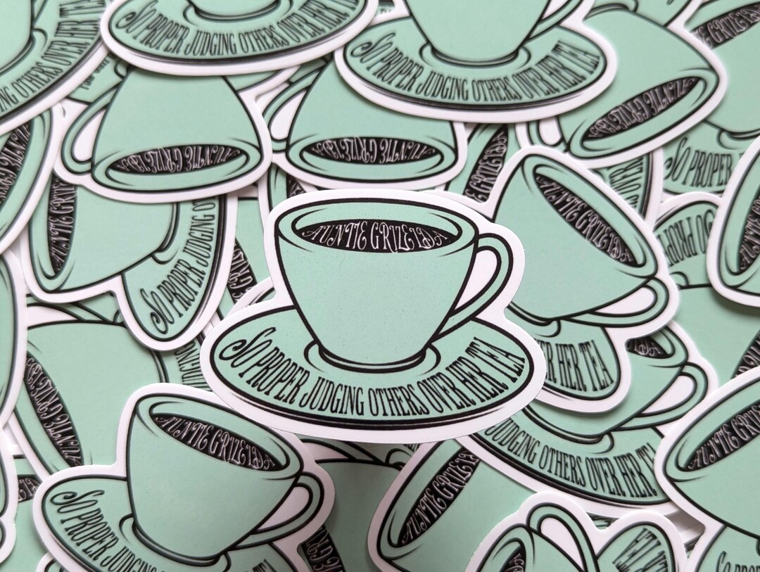 Monkees Inspired Vinyl Sticker - Auntie Grizelda - Etsy