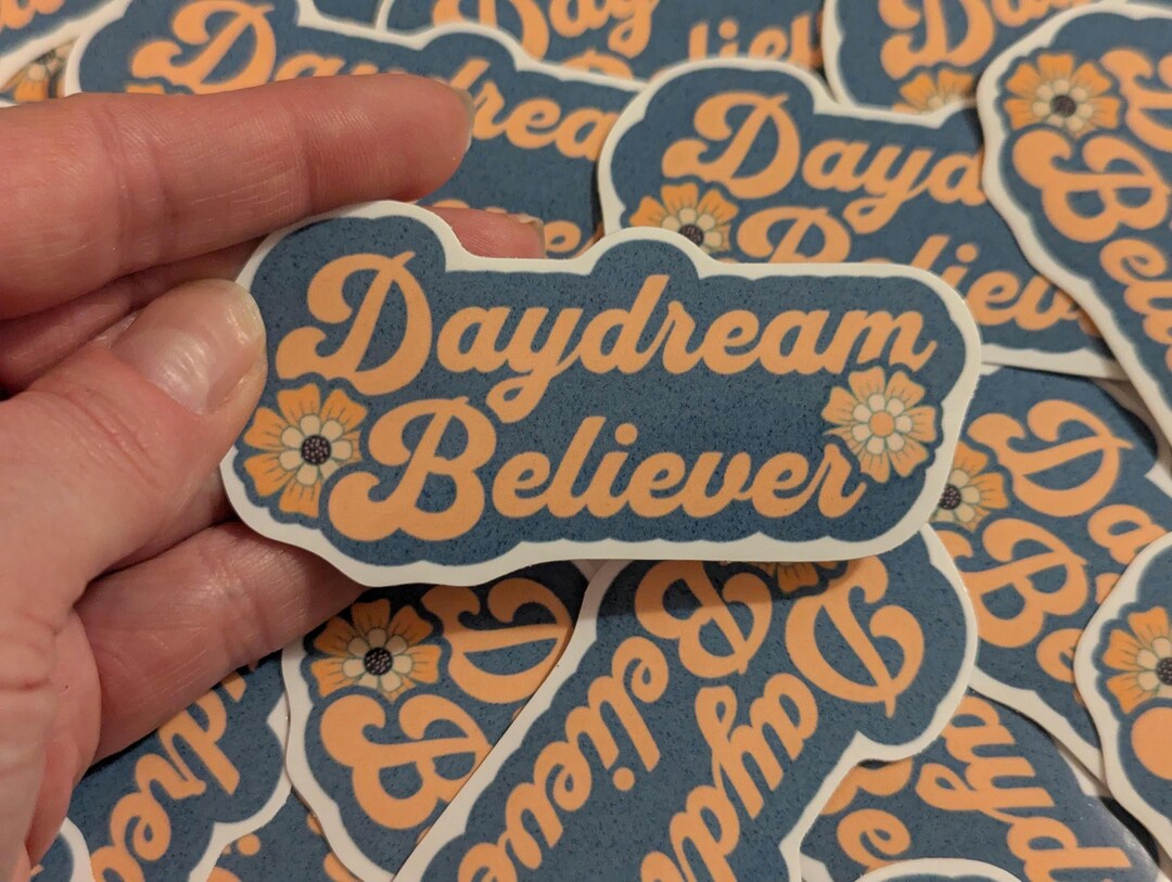 Monkees Inspired Vinyl Sticker - Daydream Believer - Etsy