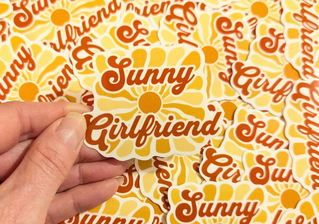 Monkees Inspired Vinyl Sticker - Sunny Girlfriend - Etsy
