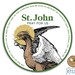 St. John Apostle & Evangelist Symbol Waterproof Sticker | Catholic ...