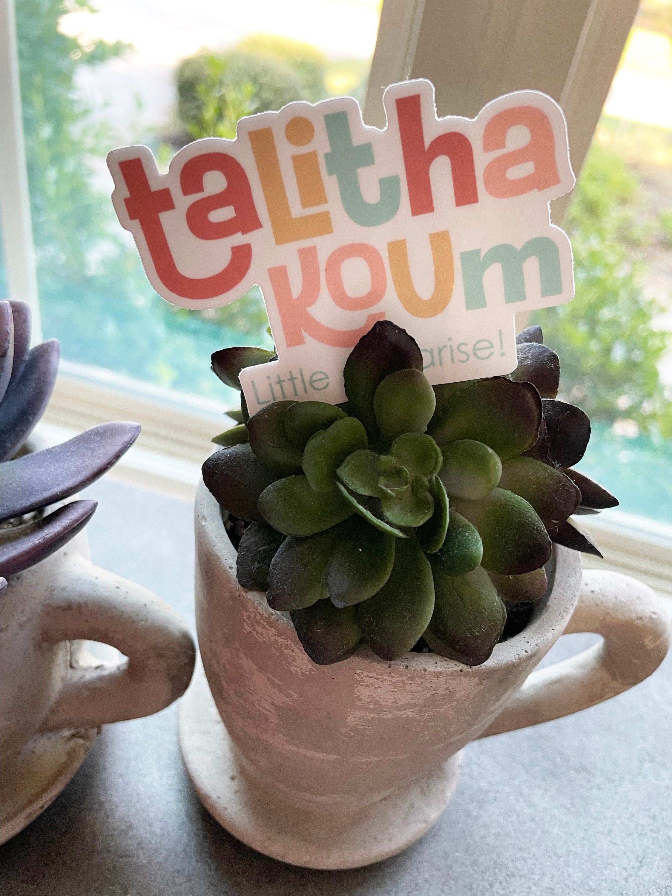 Talitha Koum Little Girl Arise Waterproof Sticker Vinyl - Etsy