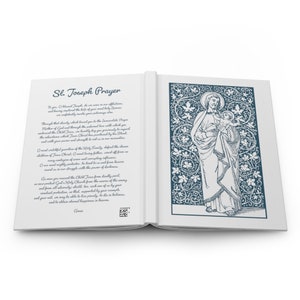St. Joseph Prayer Journal | Notebook | Catholic Gift | Confirmation ...