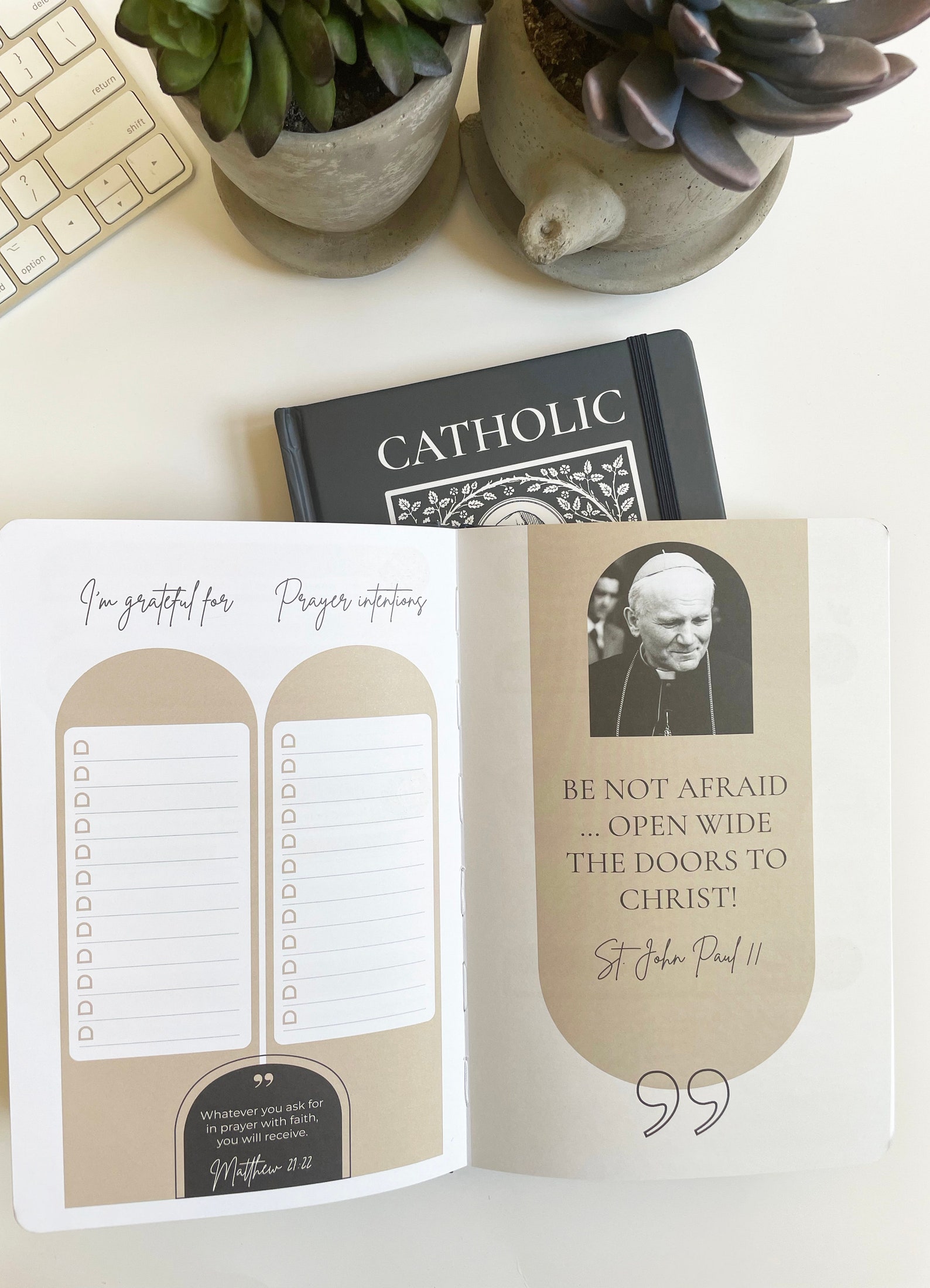 NEW Catholic Prayer Journal Virgin Mary and Jesus Christ Icons Prayer ...