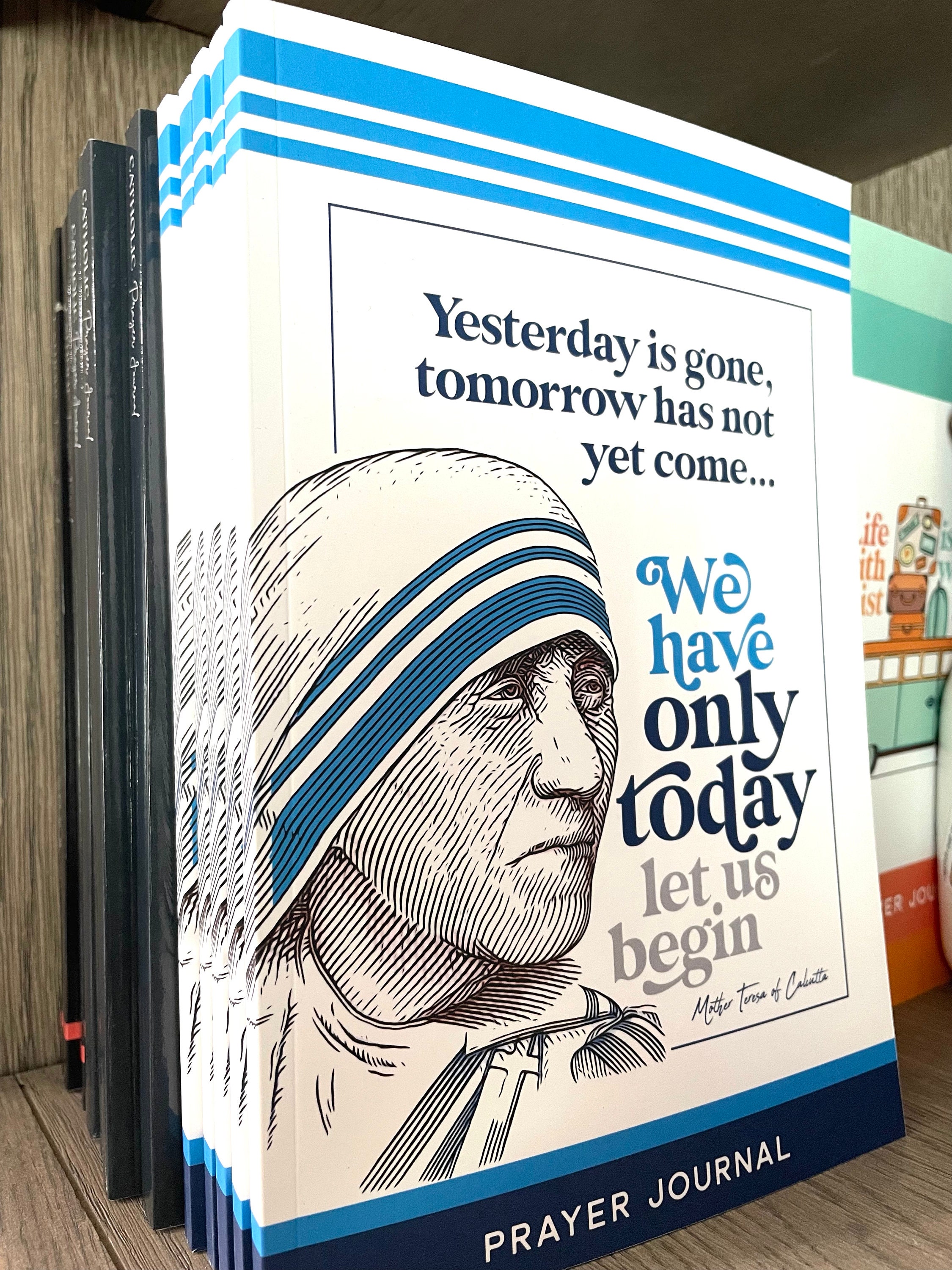 Mother Teresa Notebook Prayer Journal Gift for Catholics | Etsy