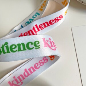 The Fruits of the Holy Spirit Lanyard | Catholic Gift for Teachers ...